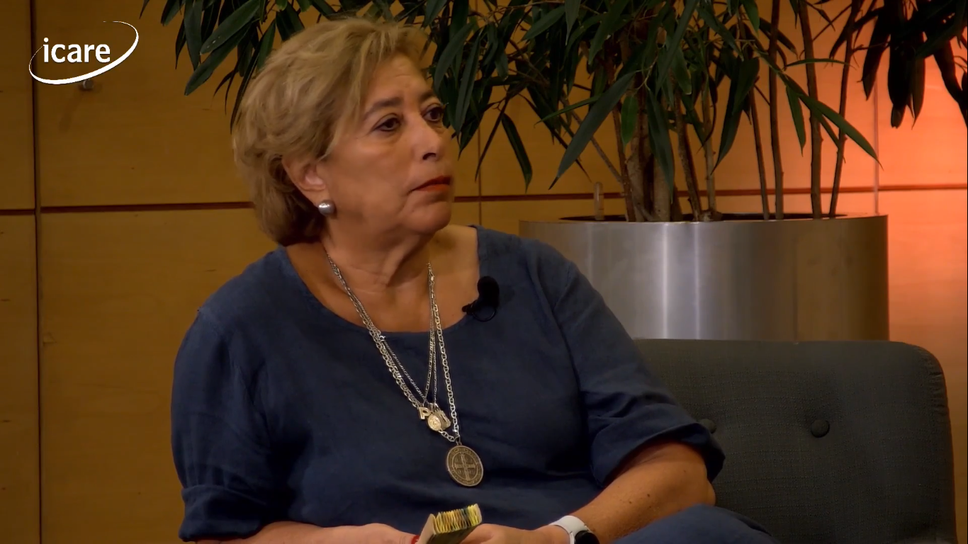 Patricia Arancibia en el ciclo "En Persona" de ICARE: "La derecha ...